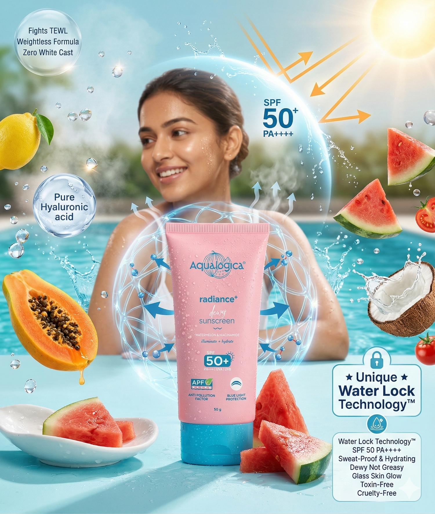 How to Apply Sunscreen on Face for Maximum Protection? – Aqualogica