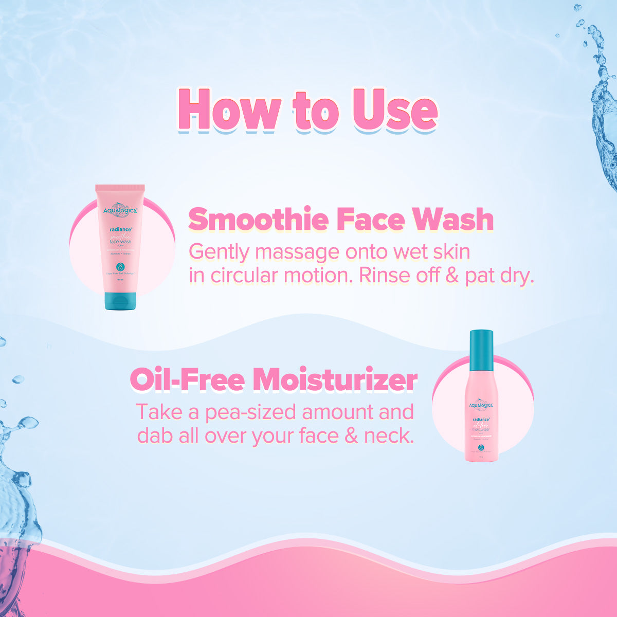 Radiance+ Cleanse & Hydrate Combo – Aqualogica