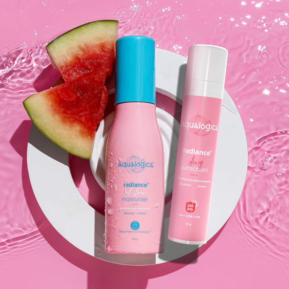 Radiance+ Protect & Glow Duo (Radiance+ Oil Free Moisturizer - 100g ...