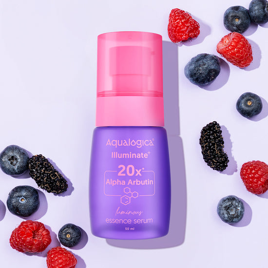 Illuminate+ 20x Alpha Arbutin Luminous Essence Serum 50ml – Aqualogica