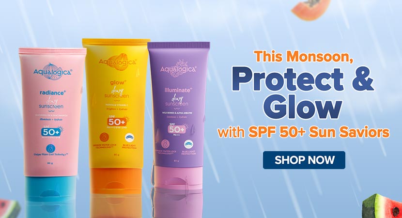 Aqualogica Product @₹599 and Get 2 Sunscreen Free Code: SUNDEAL